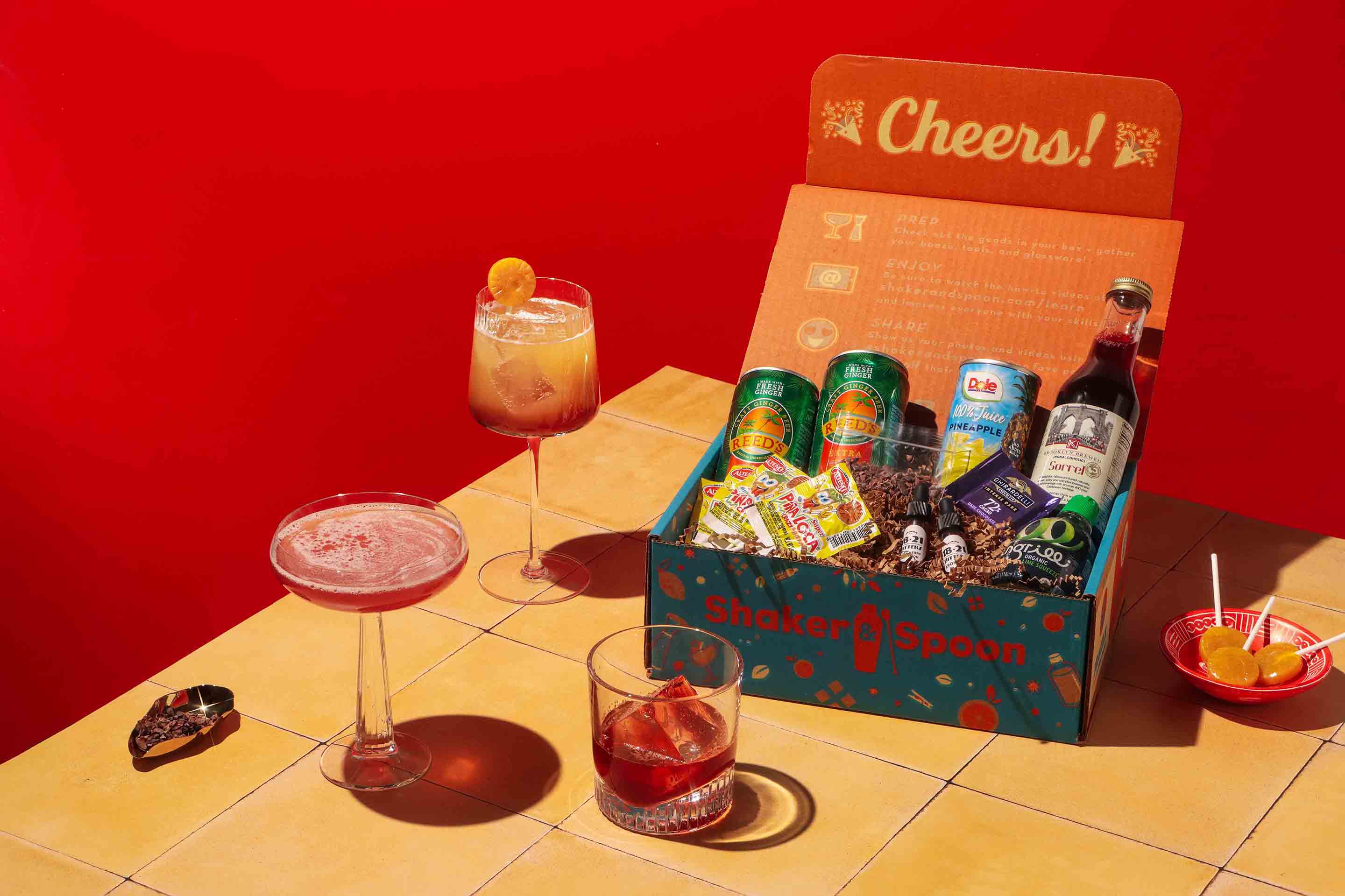 February Box: Good Spirits – Shaker & Spoon